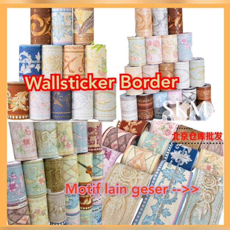 Jual Wallpaper Wallborder Border Dinding Tembok Keramik Dapur Lis Prm ...