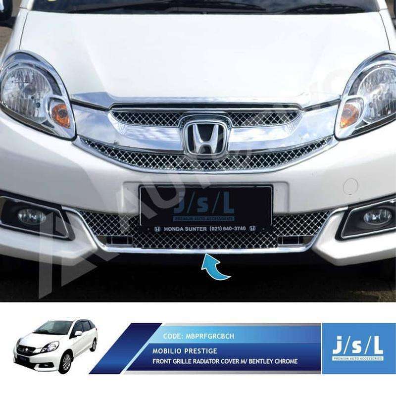 Jual Jsl Grill Radiator Bentley Honda Mobilio Front Grille Radiator ...