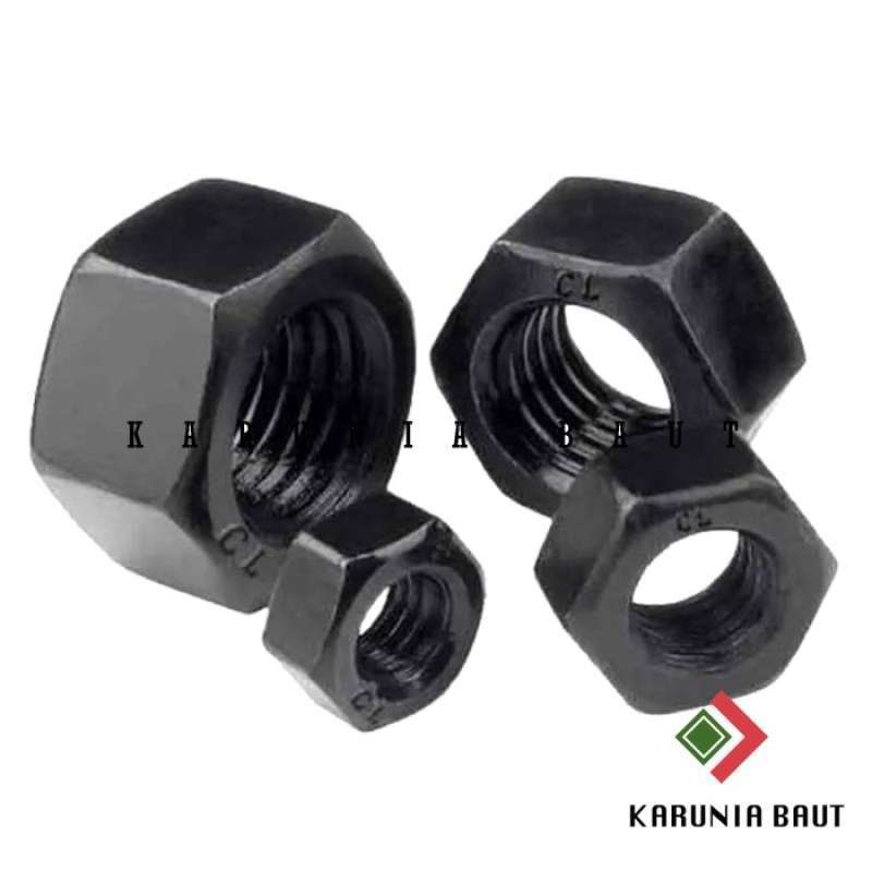 Jual MUR BAUT M6 BAJA HITAM | MUR HEX BAUT BAJA HITAM 8.8 BAUT KUNCI 10 MM di Seller Karuniabaut ...