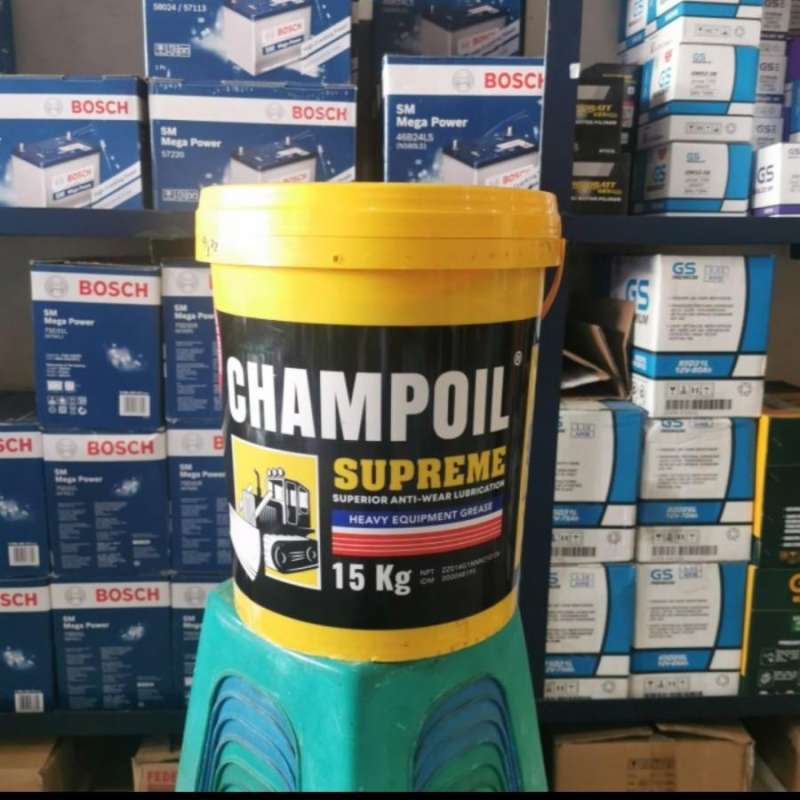 Promo Minyak Gemuk Champoil / Grease Champoil Super 15Kg Diskon 1% di ...