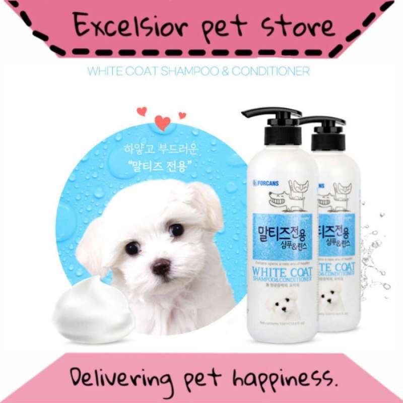 Promo Forbis White Coat Shampoo & Conditioner 550 ml Diskon 14% di ...