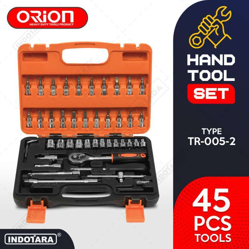 Jual Hand Toolset / Tool Kit Set / Toolkit Toolbox Orion - TR005-2 di ...