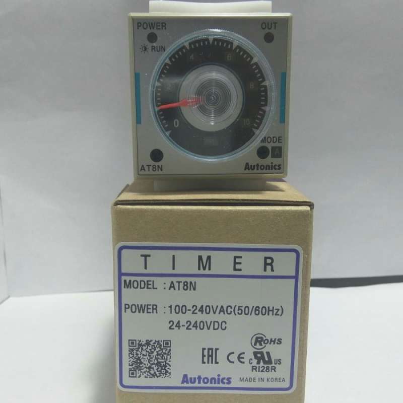 Jual Timer AT8N / 8Kaki / 220VAC Autonic di Seller CobanBaith - Kapuk ...