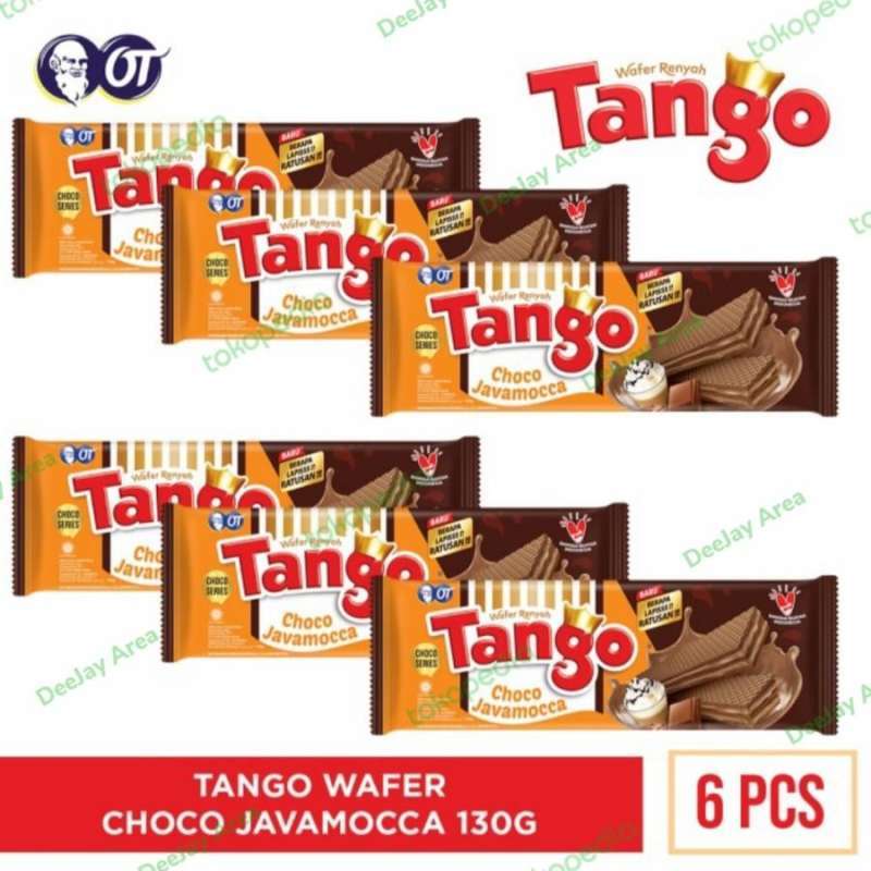 Jual WAFER TANGO CHOCO JAVAMOCHA JAVAMOCCA 130GR di Seller Deejay Area ...