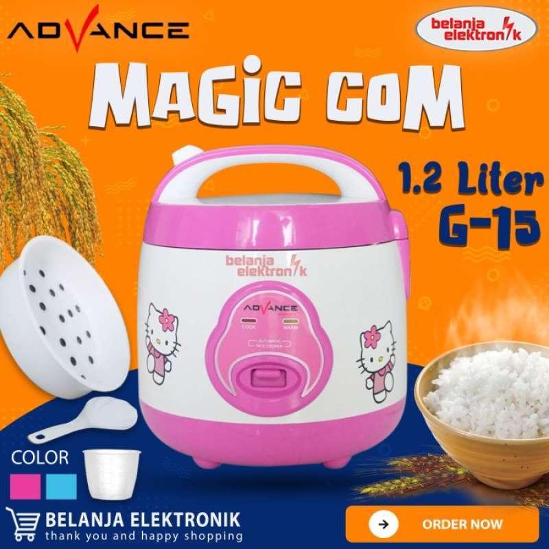 Promo MAGIC COM RICE COOKER 1.2 LITER ADVANCE G-15 PENANAK NASI Diskon ...