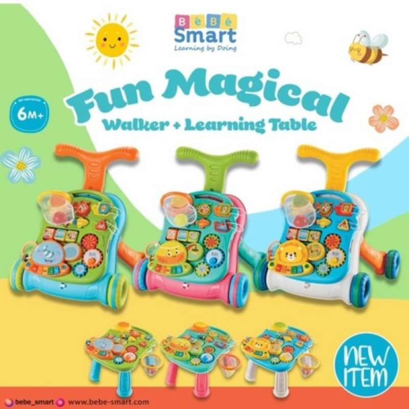 Jual Bebe Smart - Magical Fun Walker di Seller MAMABOO - Gapurosukolilo ...