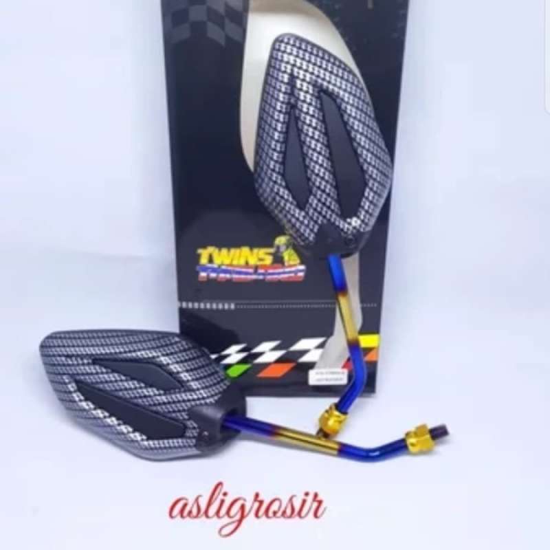 Promo SPION CARBON 2TONE MODEL HONDA VARIO150-125 ccok semua motor ...