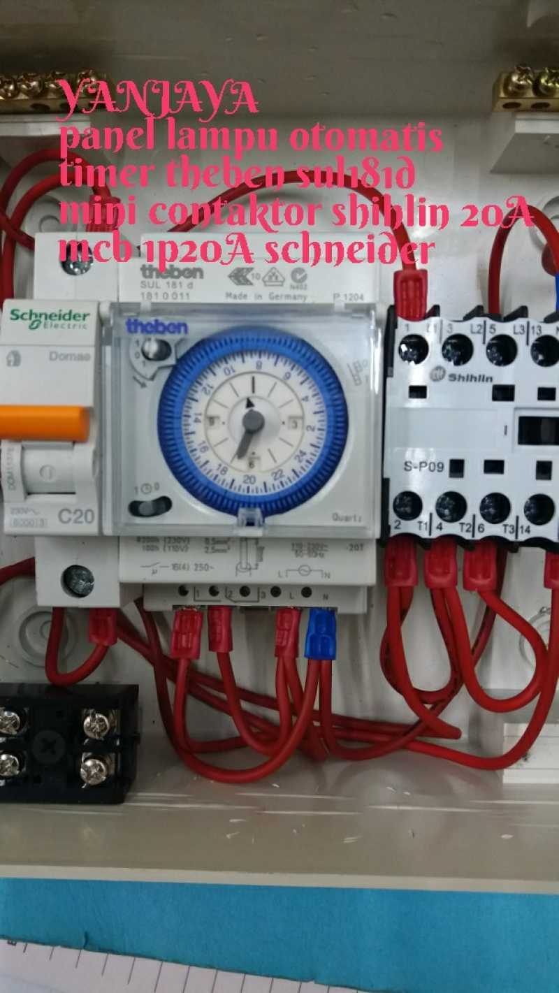 Jual Panel Timer Theben Sul181d Panel Timer Lampu Otomatis Theben