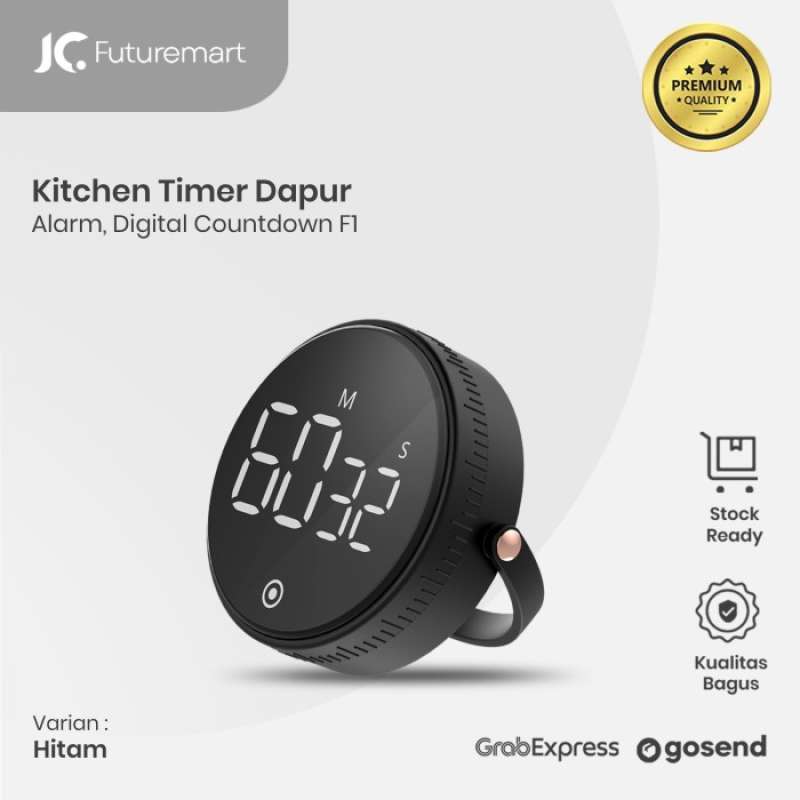 Promo KITCHEN TIMER DAPUR - MASAK ALARM ROTATION DIGITAL COUNTDOWN F1 ...