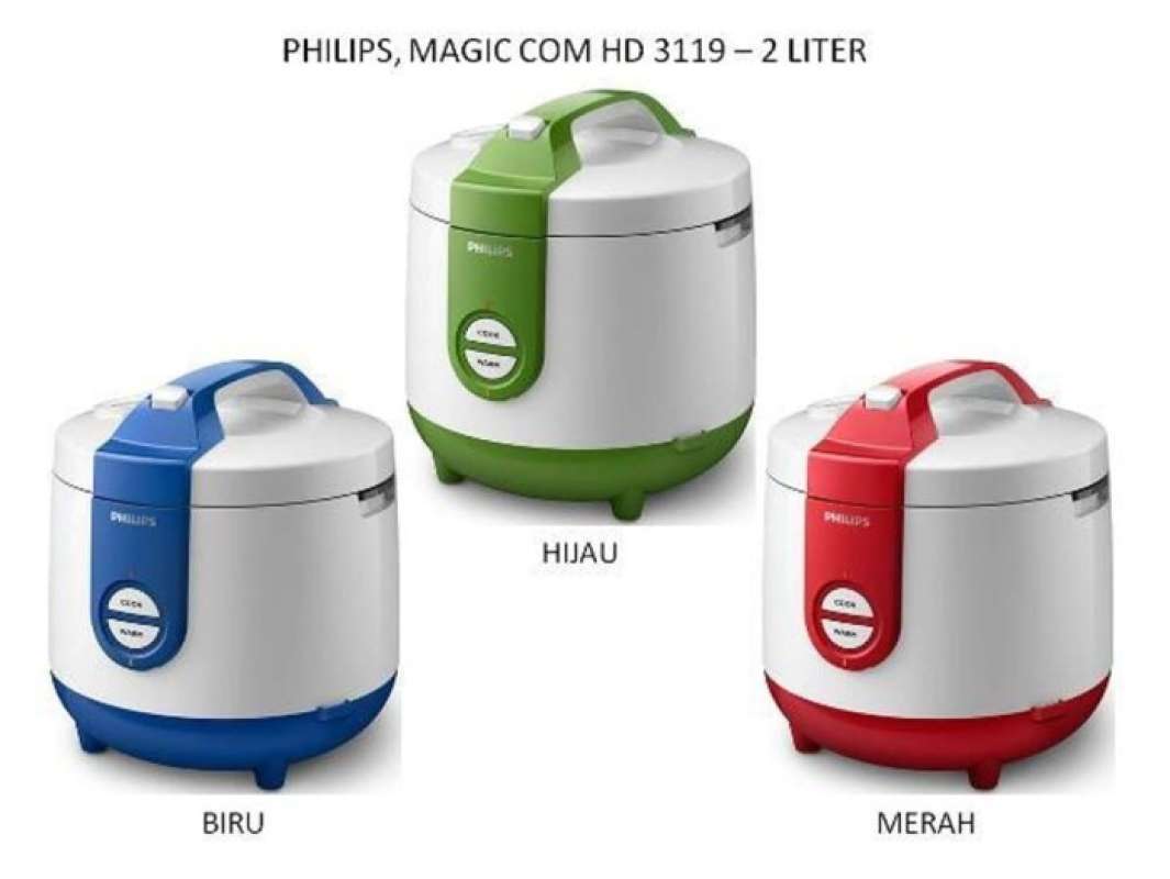 Jual Rice Cooker Philips Hd-3119 Kapasitas 2 Liter Di Seller Mistcont ...