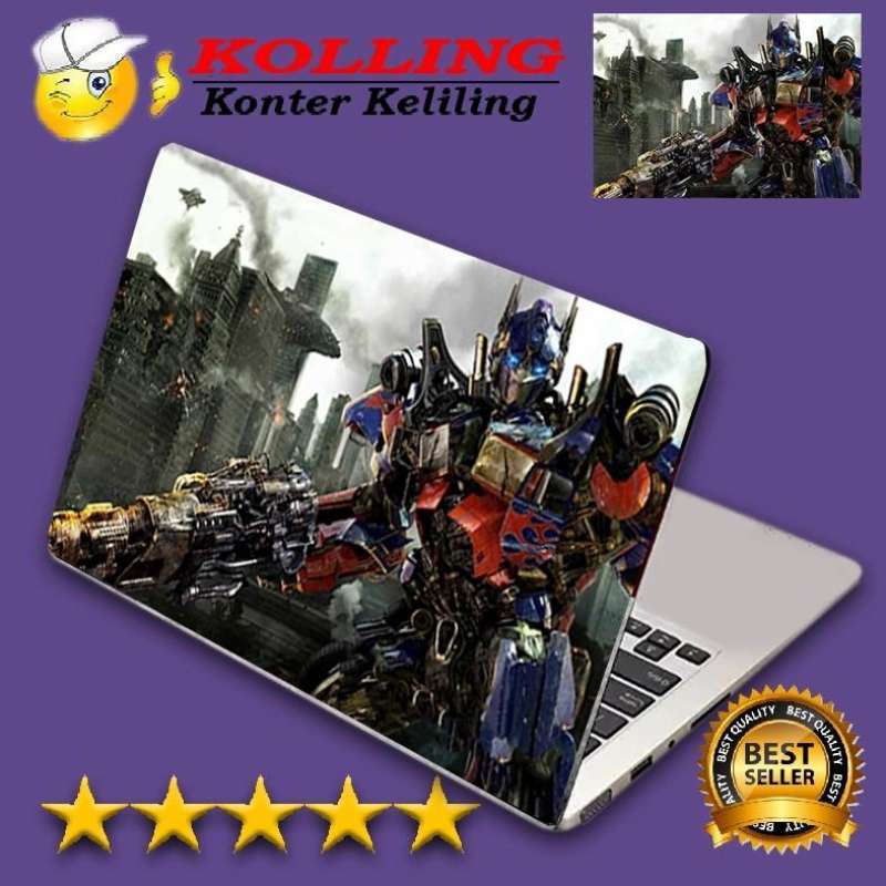Jual Garskin Laptop logo art transformer blue Skin Laptop Stiker Laptop ...