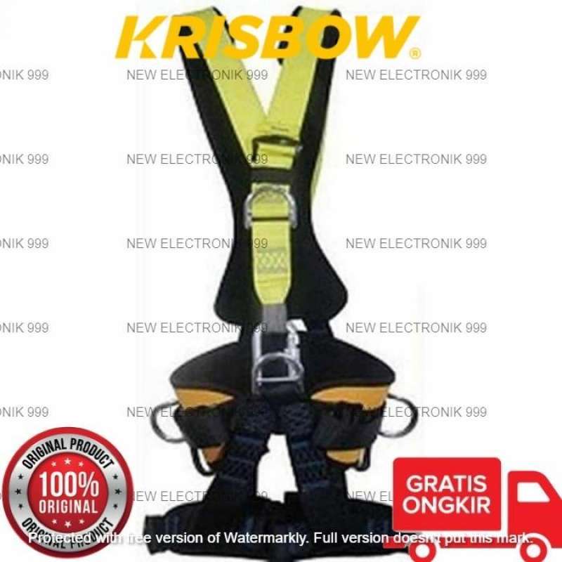 Jual Full Body Harness 5 Anchorage Points Krisbow 10209835 Di Seller ...