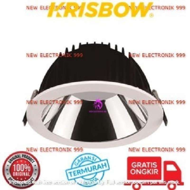 Jual KRISBOW DOWNLIGHT HIGHPOWER SMD 24W 6500K DAYLIGHT di Seller New ...