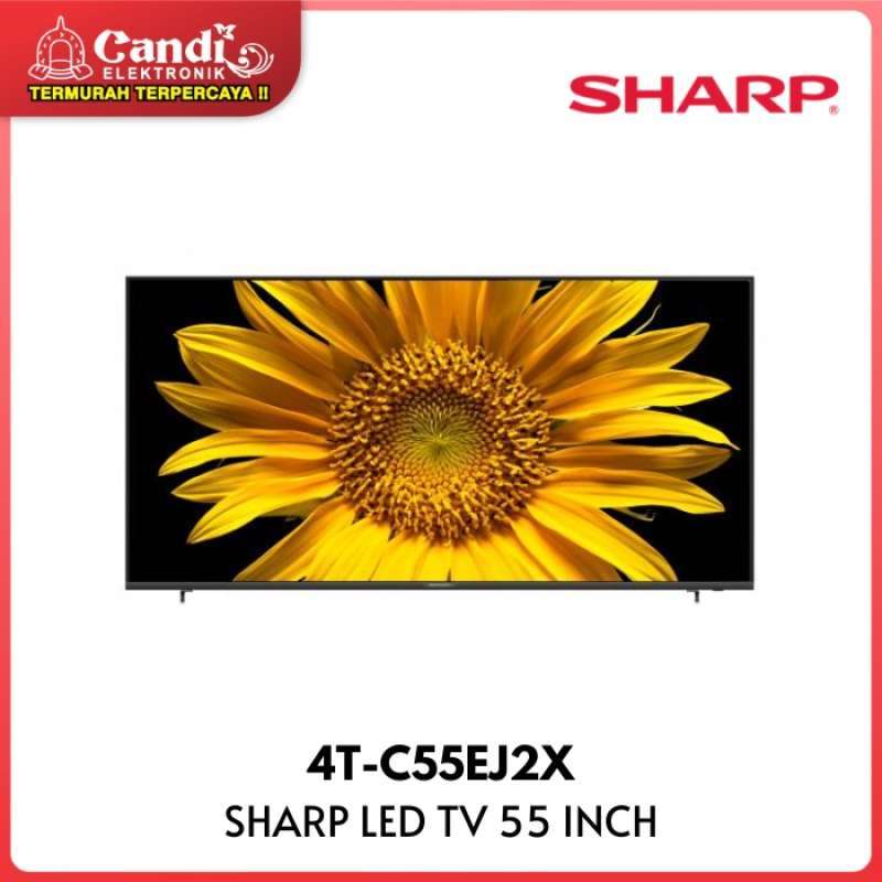 Promo SHARP LED UHD Smart TV 55 Inch 4T-C55EJ2X Diskon 20% di Seller ...