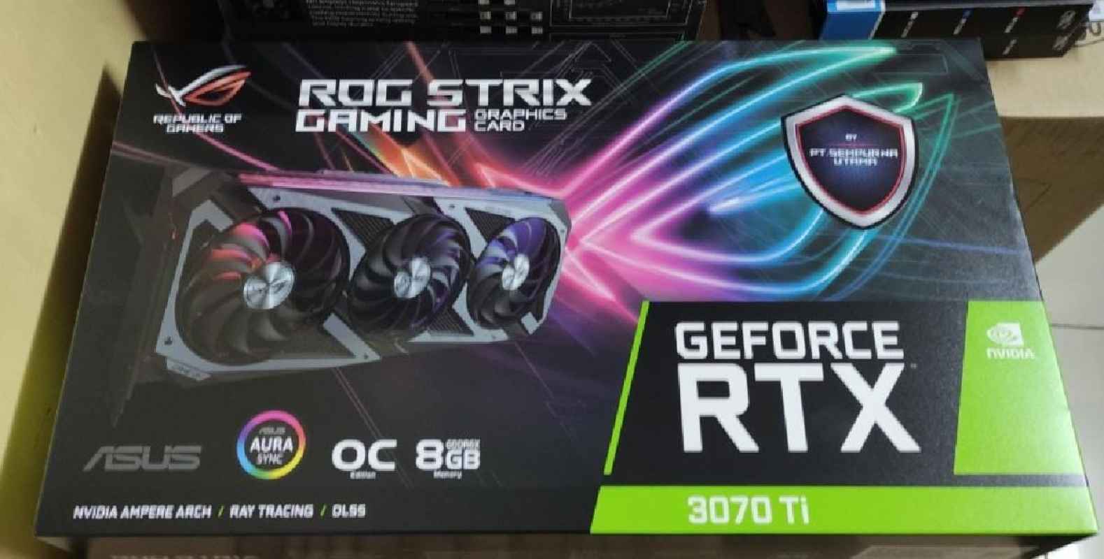 Jual Asus ROG Strix GeForce RTX 3070 Ti OC Edition 8GB GDDR6X di Seller ...