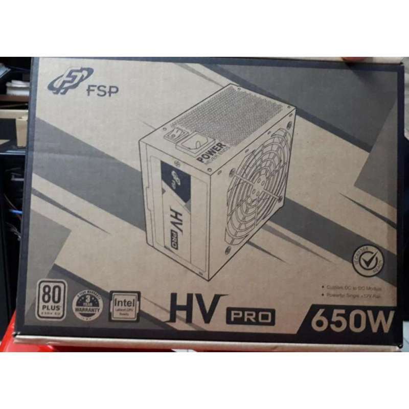Jual Power Supply FSP HV PRO 650 Watt PSU 80+ di Seller Line Computer ...