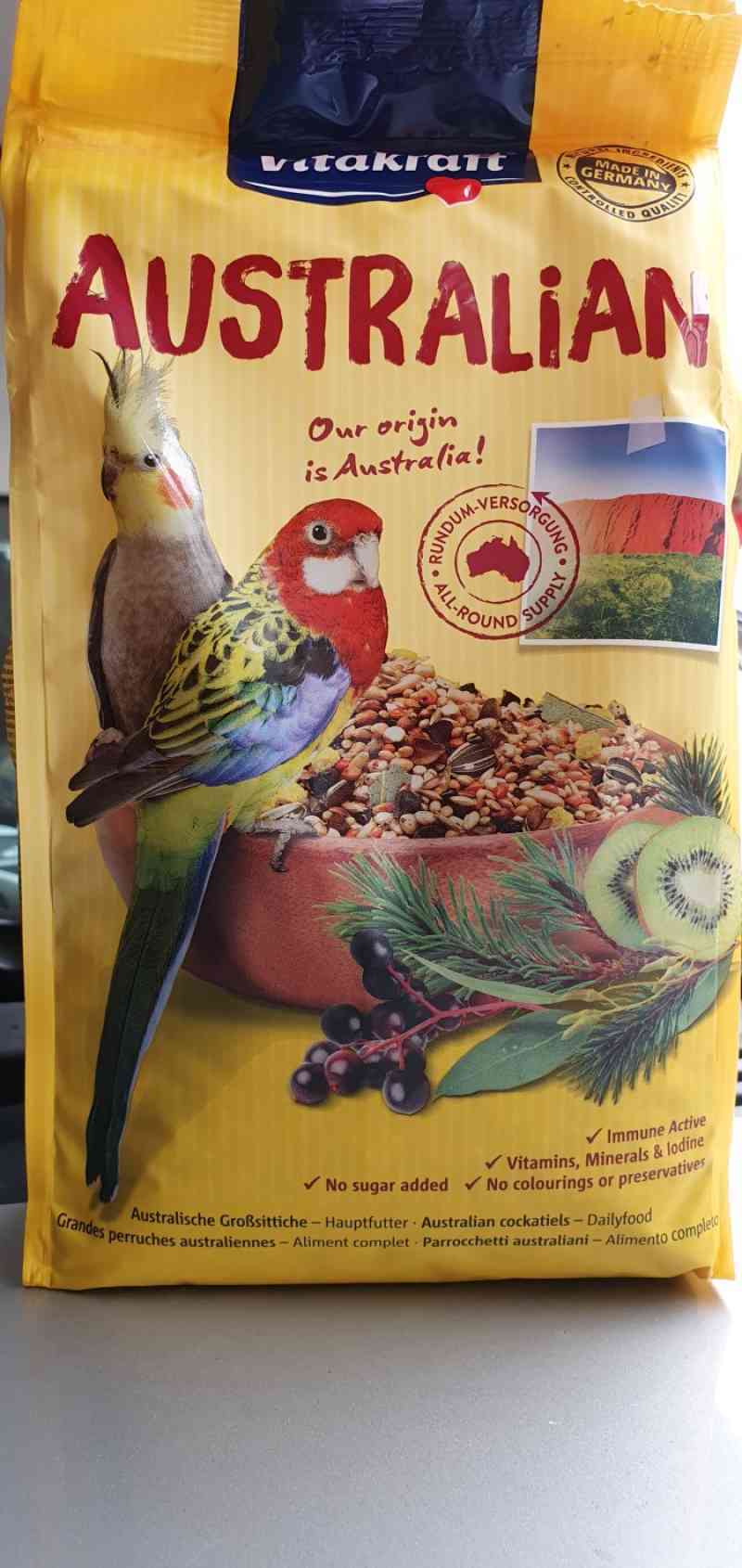 Jual Vitakraft Makanan Burung Australian Cockatiels/ Parkit/ Kakaktua ...