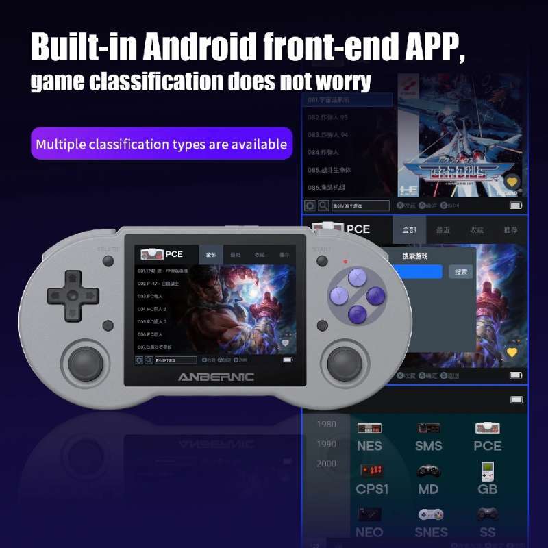 Jual Anbernic Rg353p 64gb - Dual Mode Emulator Retro Game Handheld ...