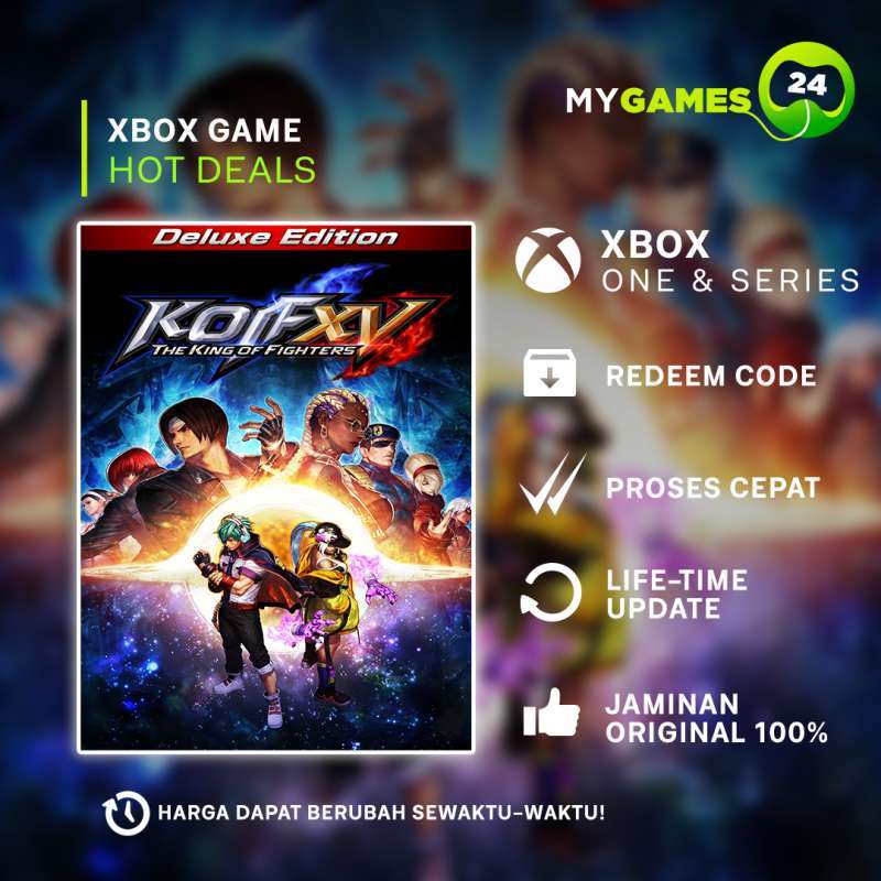 Jual The King Of Fighter Xv / Kof Xv Xbox One Series X|s Redeem Code Game Di Seller Mygames24 ...