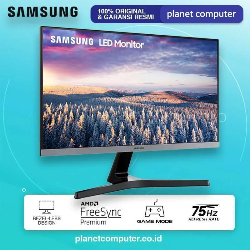 Jual Megatech -monitor Samsung 24 Inch Fhd Ips 75hz Ls24r350fhexxd ...