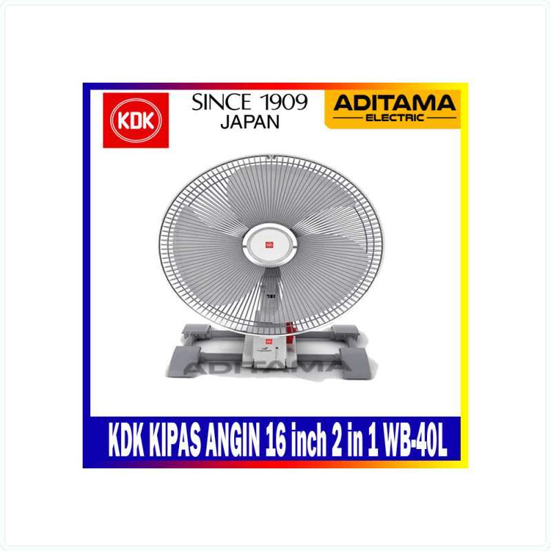 Jual Kipas Angin Tornado Typhoon 3In1(Meja+Lantai+Dinding) Kdk Wb40L Wb ...