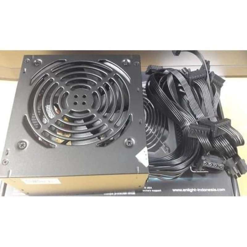 Jual Enlight Blacksilver 600w 80+ Bronze Power Supply Di Seller Tf Com ...