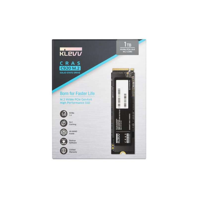 Jual KLEVV SSD CRAS C920 1TB M.2 2280 NVMe PCle Gen4 x4 - K01TBM2SP0-C92 di Seller TF COM ...