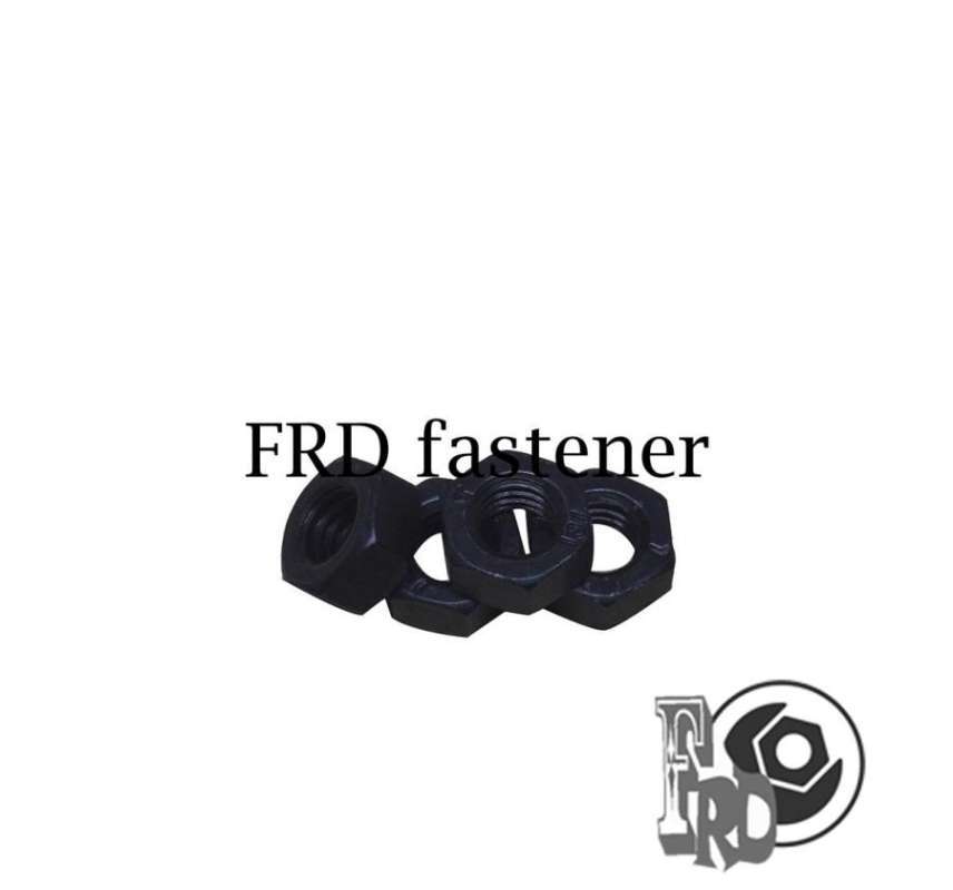 Jual Mur Nut Baja Hitam Grade 8.8 Pasangan Baut Baja Ukuran Lengkap - M6 - M14 Di Seller Frd ...