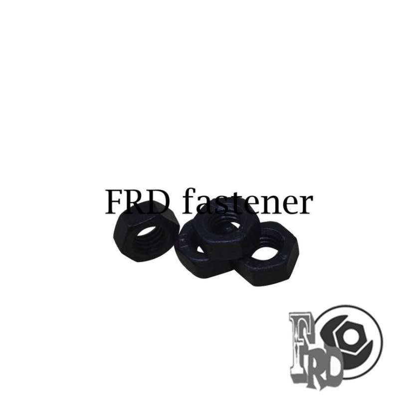 Jual Mur Nut Baja Hitam Grade 8.8 Pasangan Baut Baja Ukuran Lengkap - M6 - M14 Di Seller Frd ...