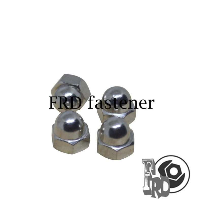 Jual MUR TOPI BAHAN BESI / CAP NUT BESI VARIAN UKURAN M4 M5 M6 M8 M10 ...
