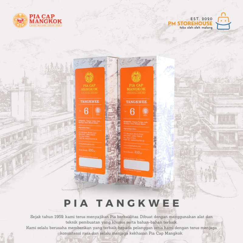 Jual Pia Cap Mangkok Rasa Tangkwee Asli Malang [isi 6] di Seller Pia ...