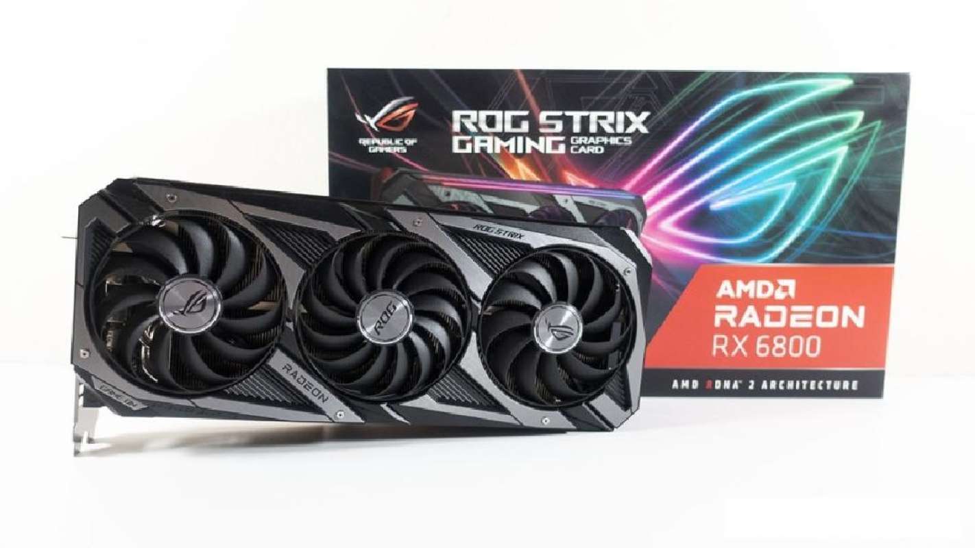Jual Asus Radeon Strix Rx 6800 Oc Pc Komputer Rakitan Gaming Design ...