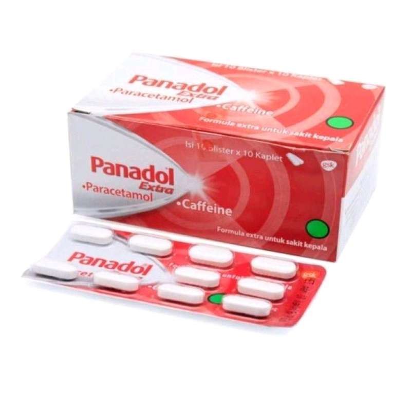Promo Panadol Extra Merah Obat Kesehatan [ 10 Blister / 10 Kaplet / Box ...