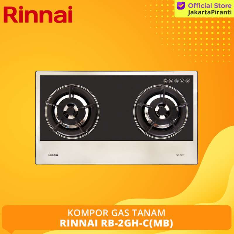 Jual Built-in Gas Hob Kompor Tanam Gas 2 Tungku Rinnai RB-2GH-C (MB) di Seller MoroBuy Market ...