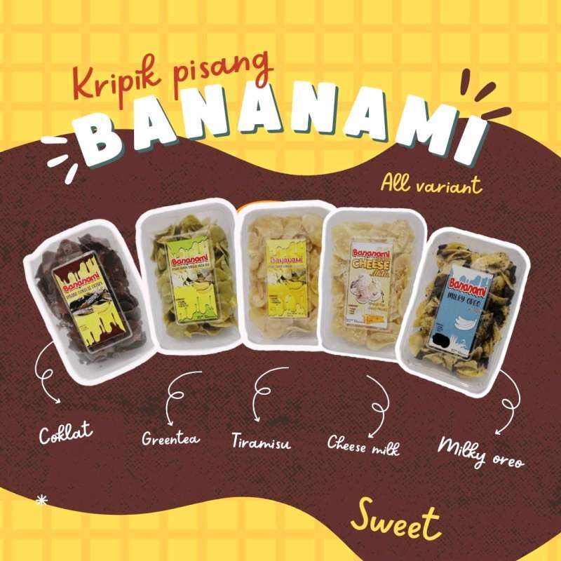 Jual KERIPIK PISANG COKLAT LUMER ANEKA RASA CEMILAN KEKINIAN di Seller ...