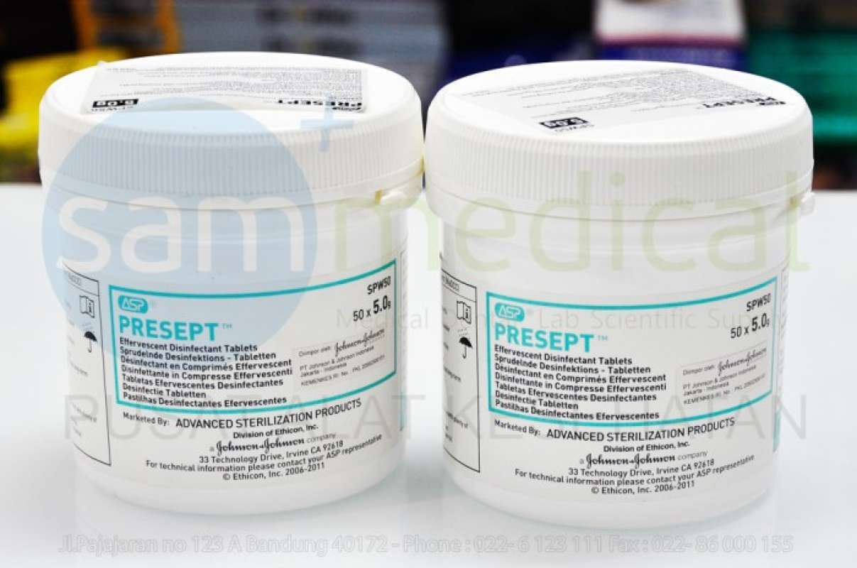 Jual Asp Presept Desinfektan Tablet 2.5grm @100 Di Seller Sam Medical ...