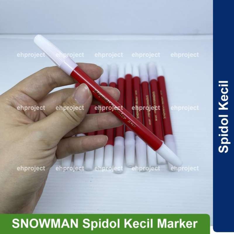 Jual Spidol Snowman Spidol Kecil Marker Ori Pw 1a Spidol Menulis ...