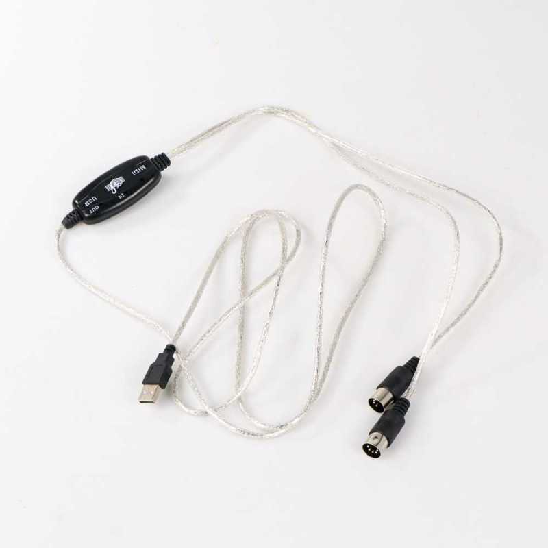 Promo Glo - Orphee Usb Midi Cable Converter Pc To Music Keyboard ...