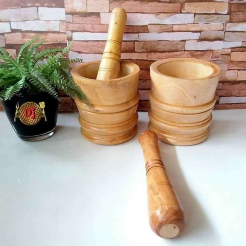 Promo Lumpang Kayu Alat Tumbuk Untuk Tumbuk Bumbu Atau Rusak Bebek Ddl ...