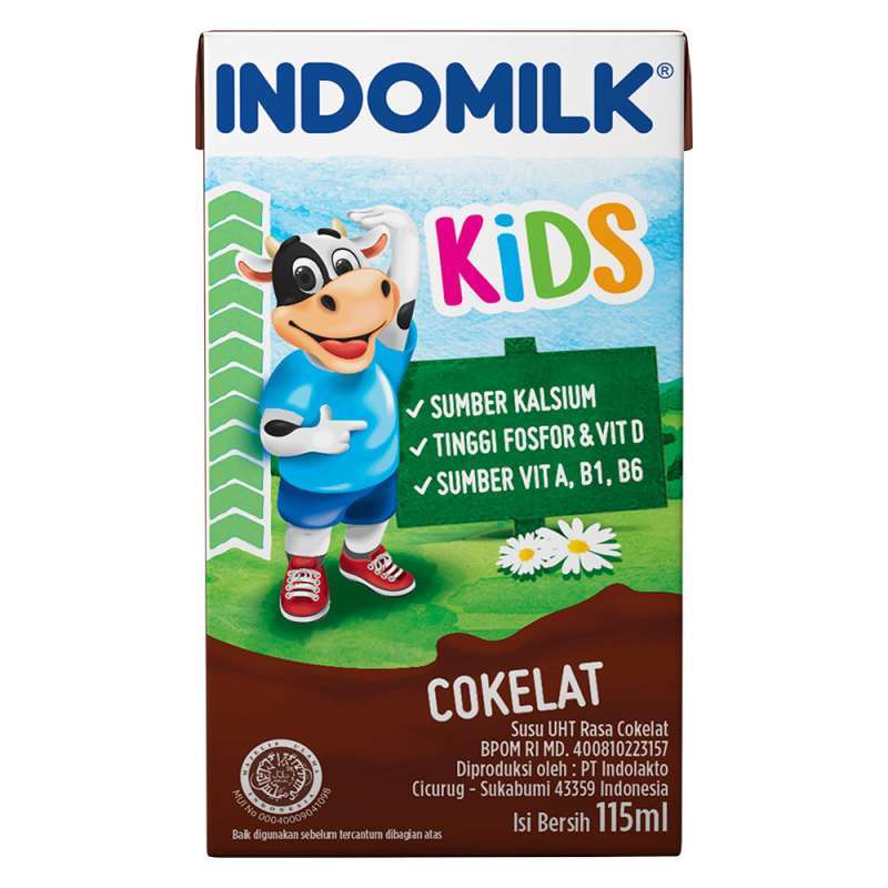 Jual INDOMILK Kids Susu UHT Chocolate 115 ml di Seller Alfamidi - Alfamidi - Kab. Tangerang | Blibli