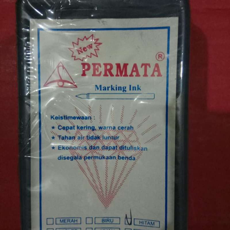 Promo Tinta Permanen Literan Untuk Karung Merk Permata Diskon 15% di ...