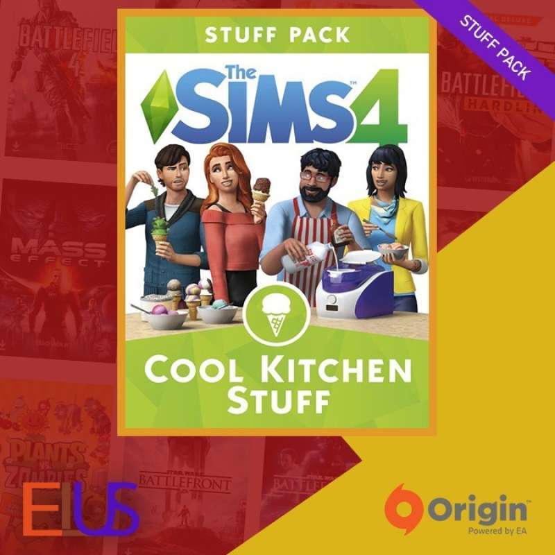 Jual The Sims 4 Cool Kitchen Original Origin - STUFF PACK (PC - MAC) di ...