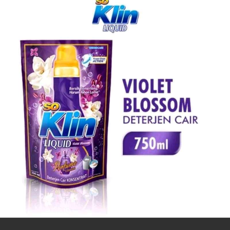 Jual Soklin Liquid Detergent Violet 750gr di Seller TOKO DENI'S - Sarua ...