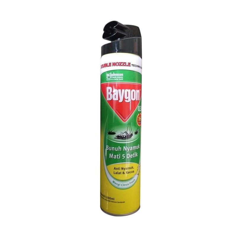 Jual Baygon Aerosol Citrus Racun Serangga [600mL/ pcs] di Seller ...