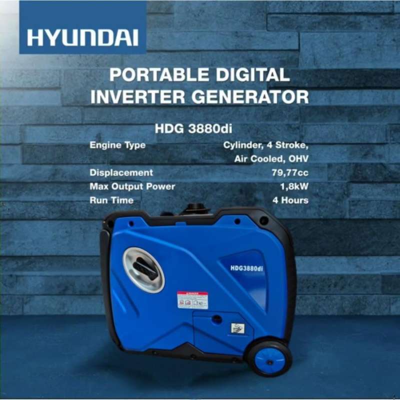 Jual Genset Hyundai 3100 Wat Hyundai Genset Hyundai Hdg 3880di ...