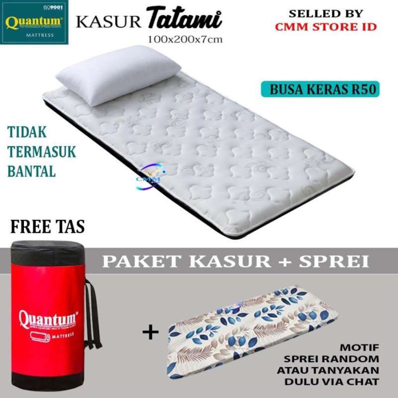 Jual Kasur Lipat Quantum / Kasur Gulung Tatami Rebounded 100 X 200 X ...