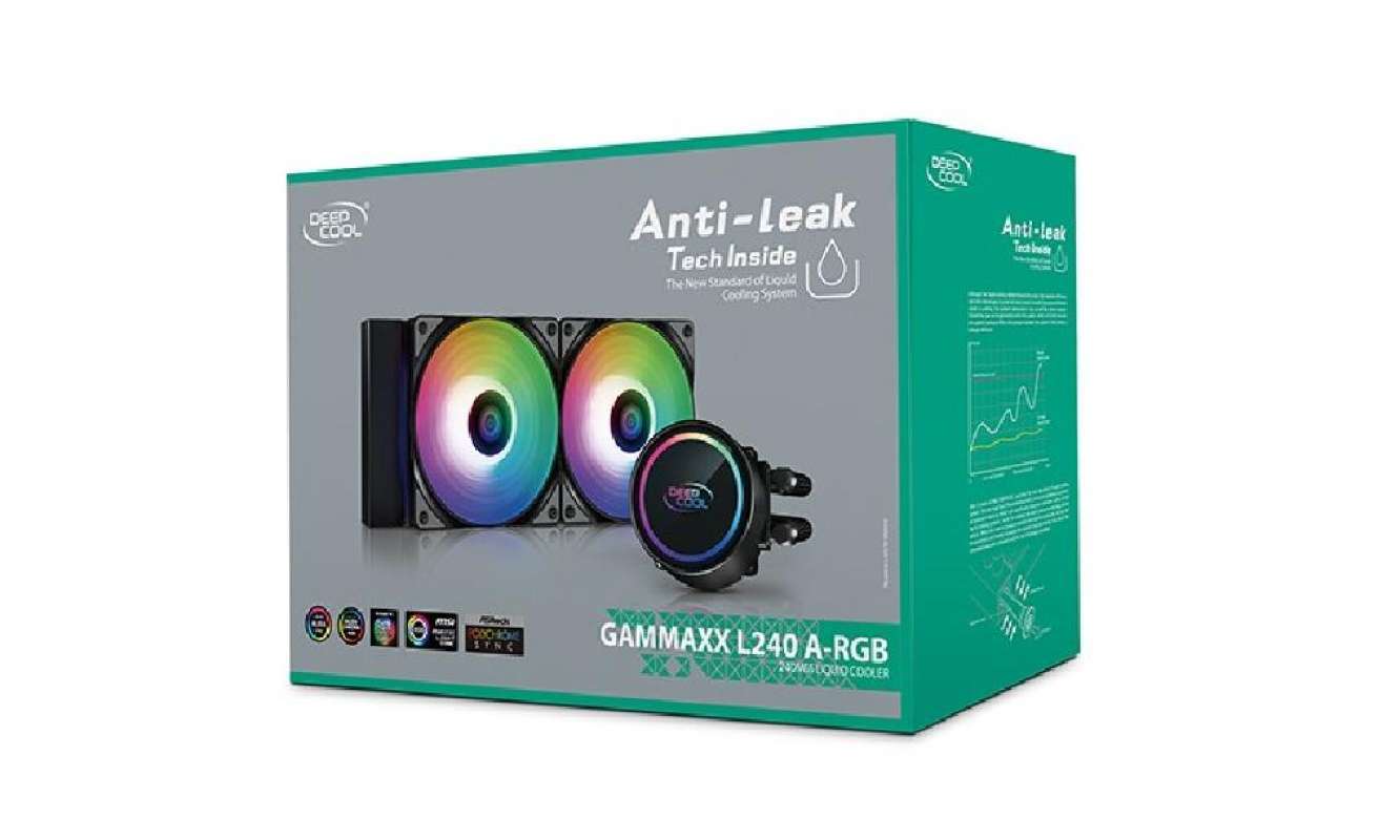 Jual DEEPCOOL GAMMAX L240 ARGB AIO LIQUID CPU Cooler Support Intel AMD ...
