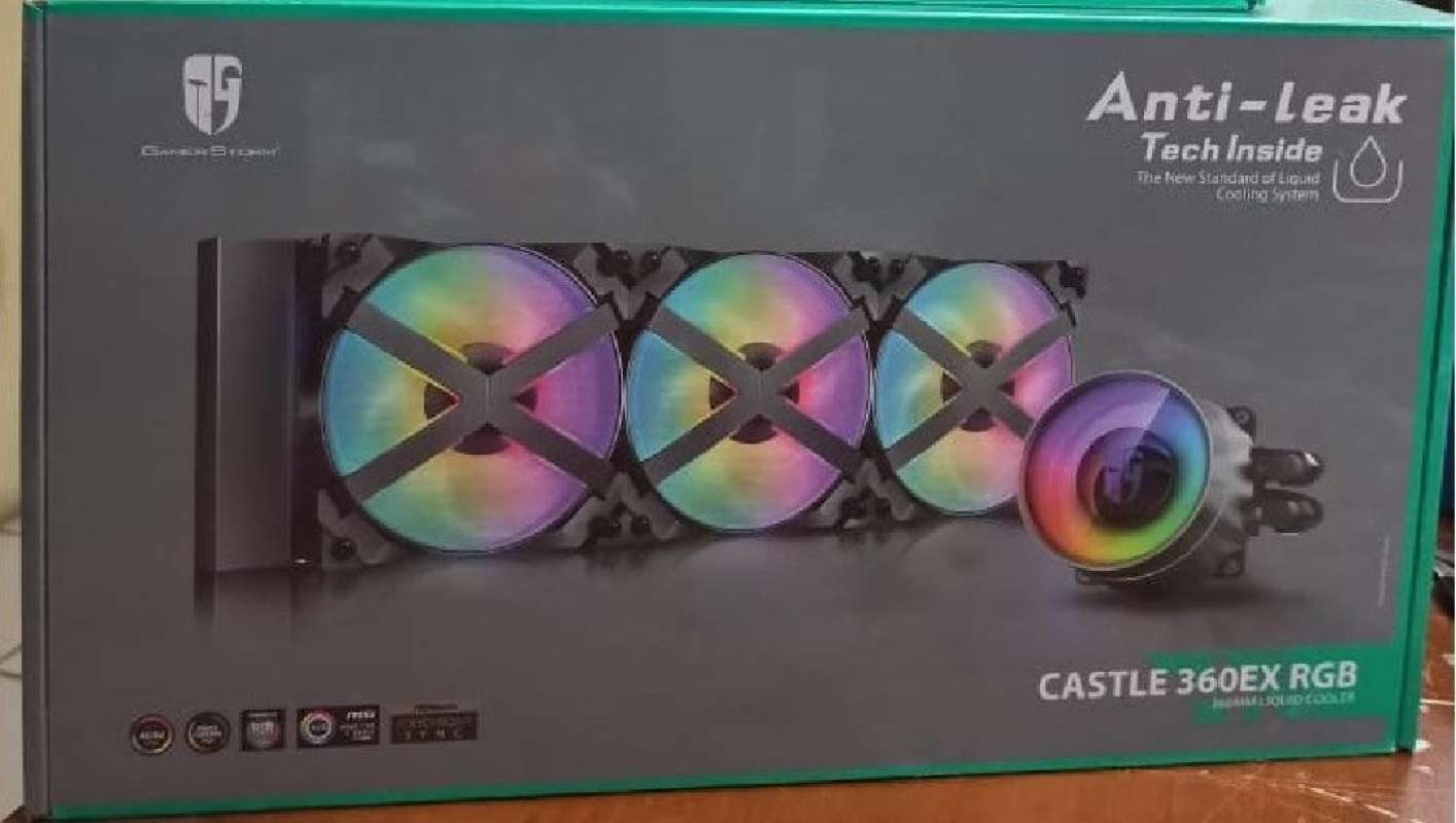 Jual DeepCool CASTLE 360EX RGB AIO Liquid CPU Cooler Support Intel Amd ...