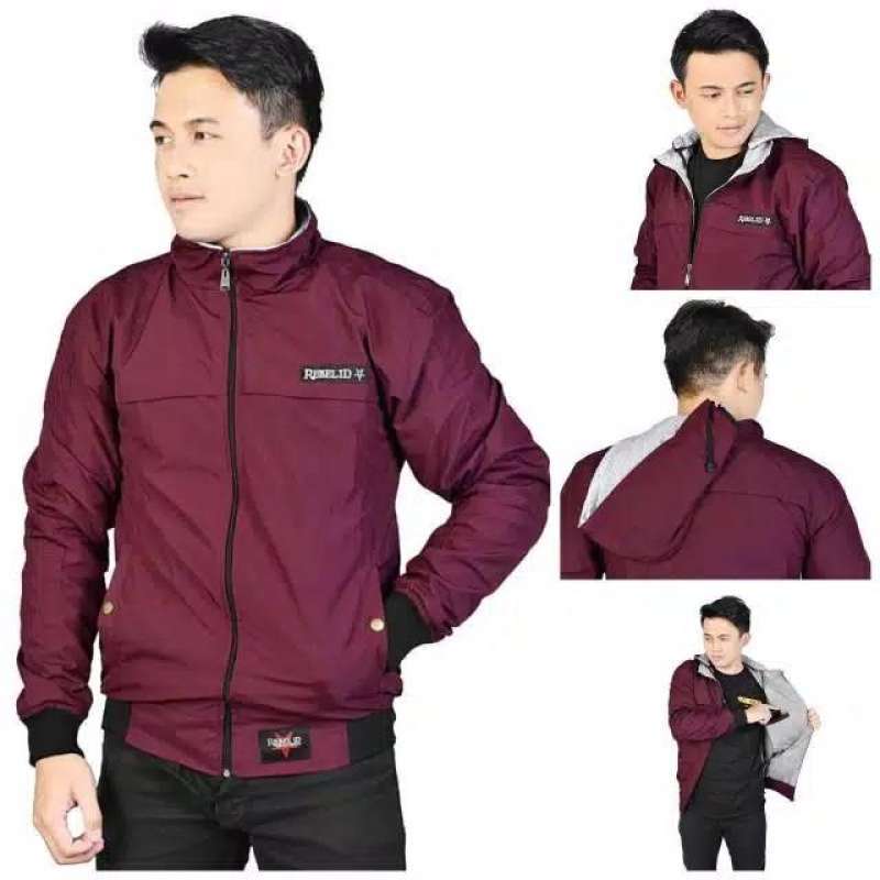 Jual JAKET MOTOR PRIA JAKET PARASUT PRIA ANTI AIR JAKET COWOK TERBARU ...