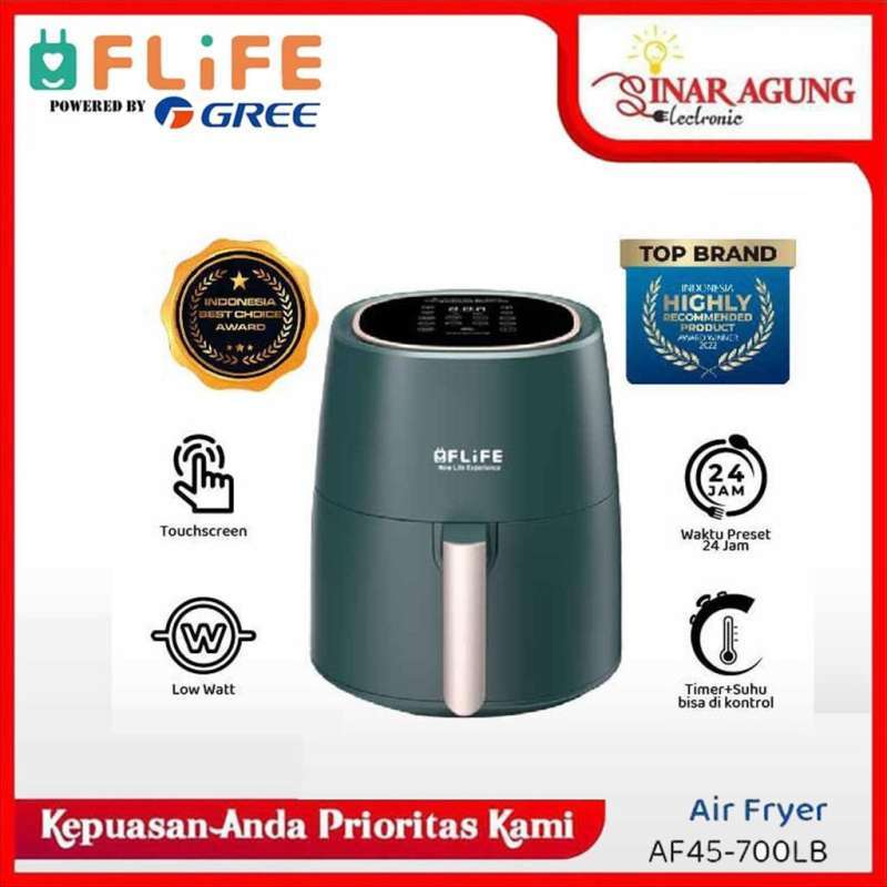 Jual FLIFE AIR FRYER DIGITAL AF45 700LB / AF45-700LB BY GREE INDONESIA ...